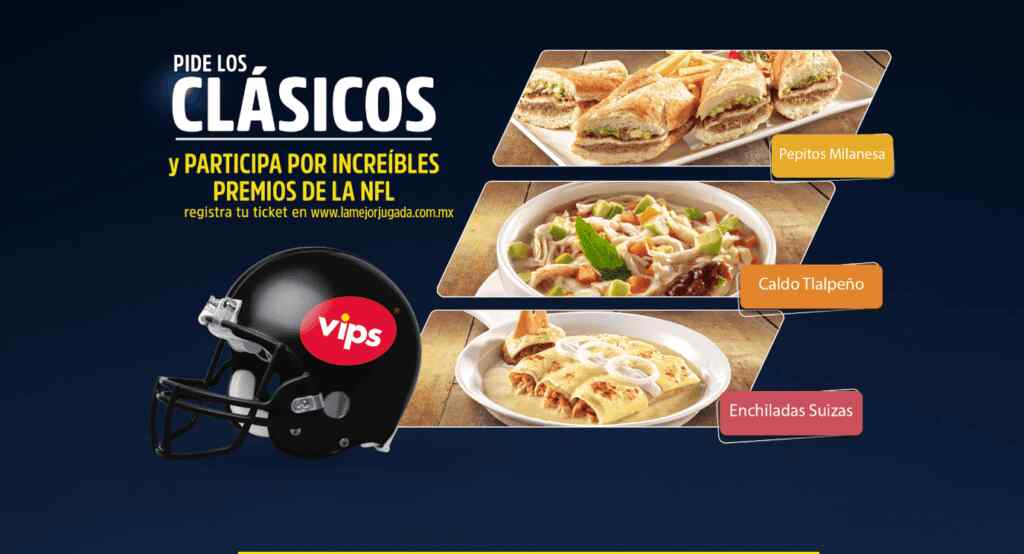 Promoción Vips NFL la Mejor Jugada: Gana consolas, videojuegos y más en ...
