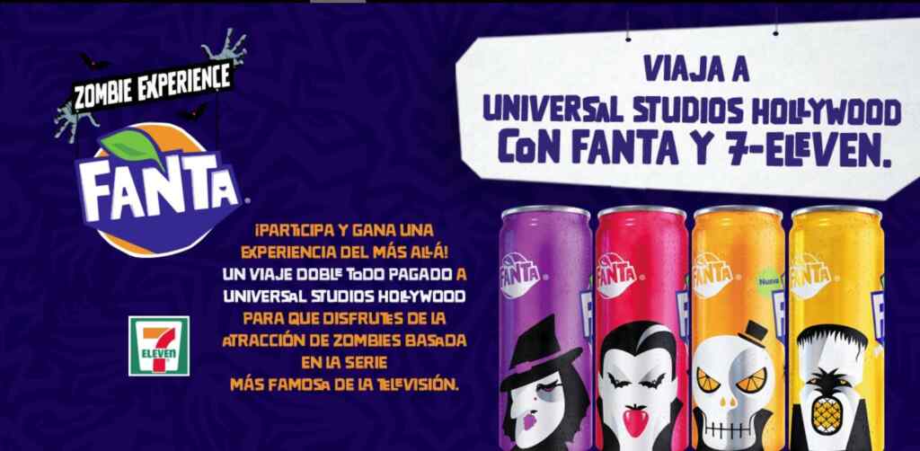 Concurso Fanta y 7-Eleven Zombie Experience: gana viaje a Universal ...