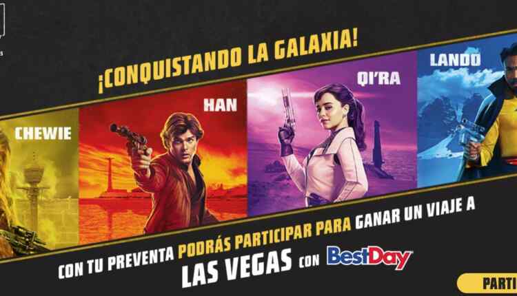 Concurso Cinépolis Han Solo Gana Viaje A Las Vegas Ganapromo