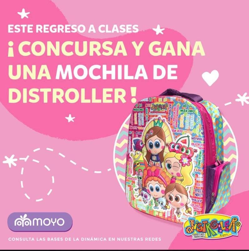 Concurso Moyo Y Distroller De Regreso A Clases Gana Una Mochila Ganapromo