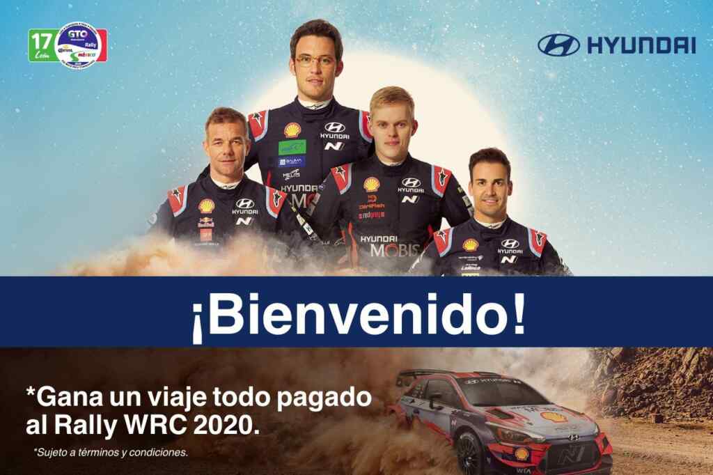 Concurso Rally Hyundai: Gana 1 de 5 viajes todo pagado al Rally WRC ...