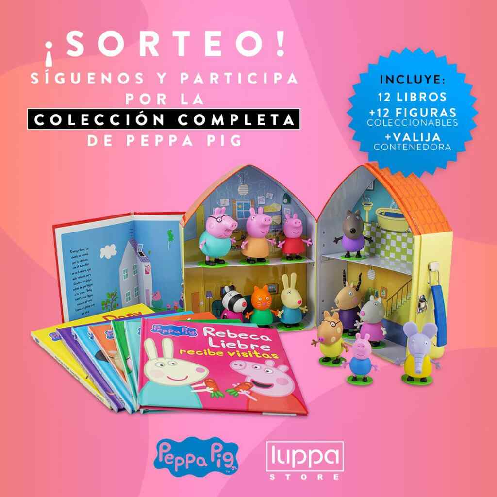 Gana la colección completa de Peppa Pig en el concurso de Luppa Store ...