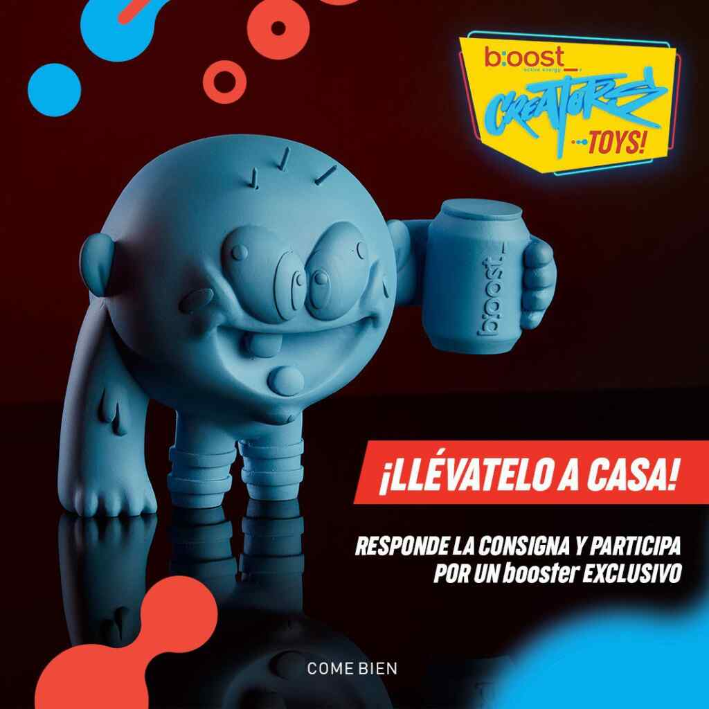 Concurso Boost Creators: Gana una figura booster art toy - Ganapromo
