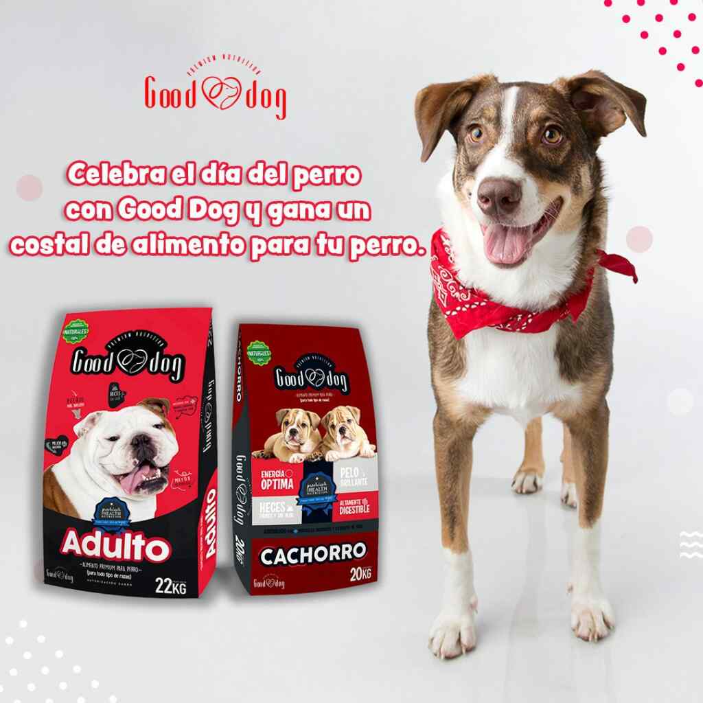 Concurso Día del Perro Good Dog: Gana alimento para tu mascota - Ganapromo