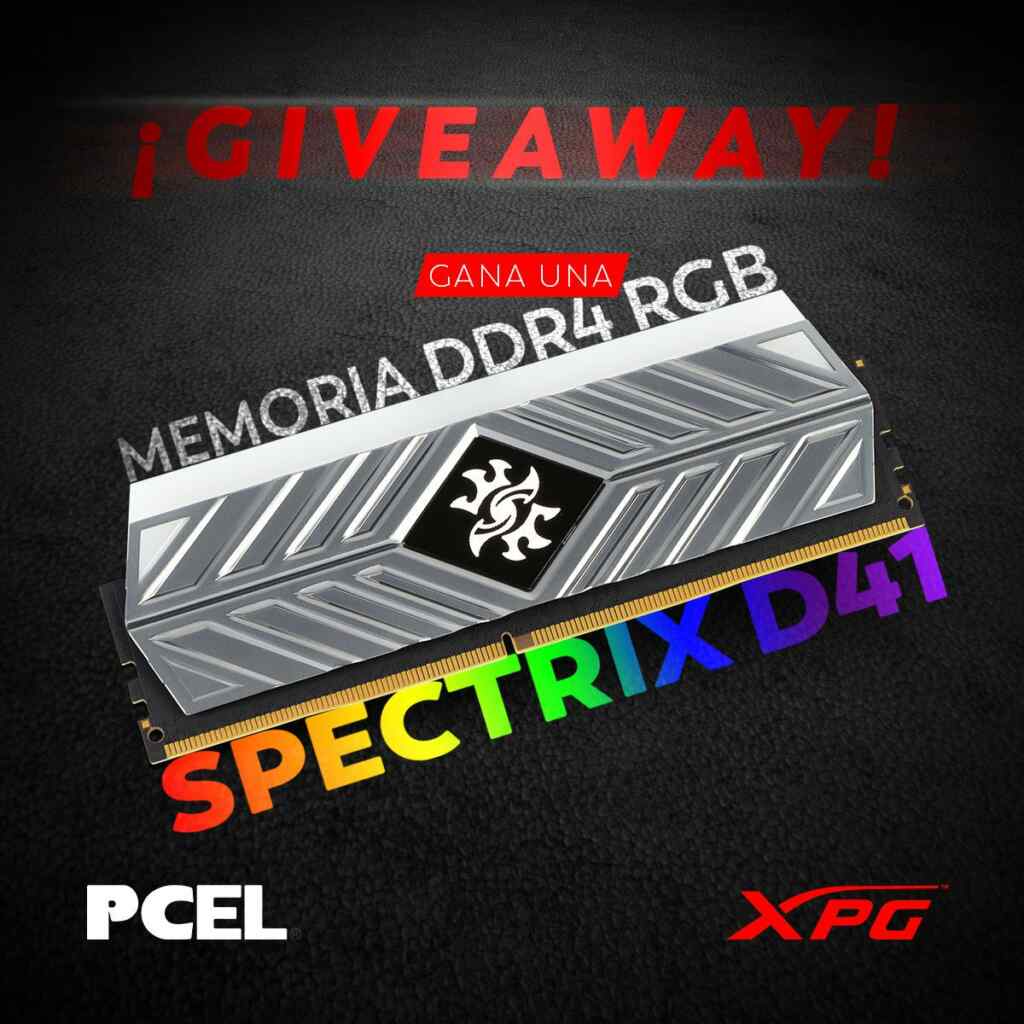 Concurso PCEL Mes Gamer: Gana una Memoria DDR4 RGB XPG - Ganapromo