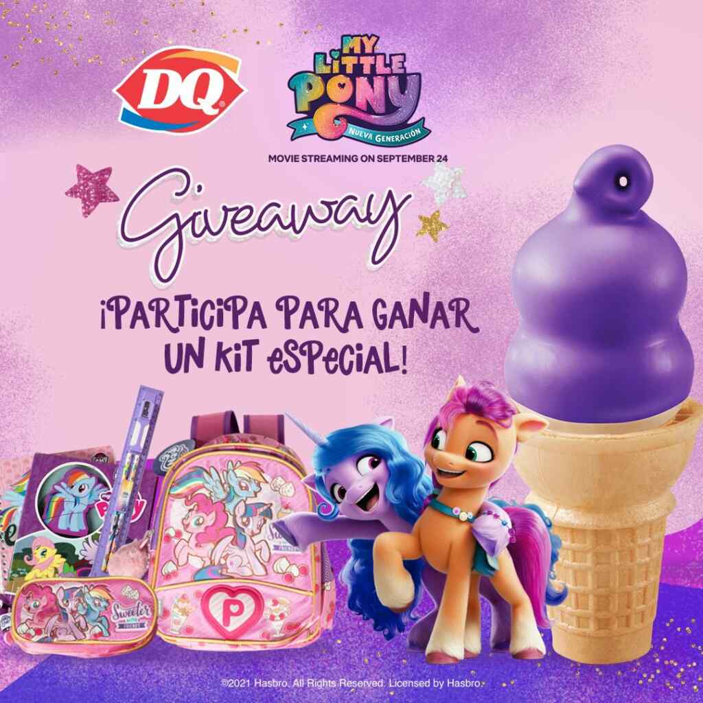 Concurso Dairy Queen My Little Pony: Gana 1 de 5 kits My Little Pony ...