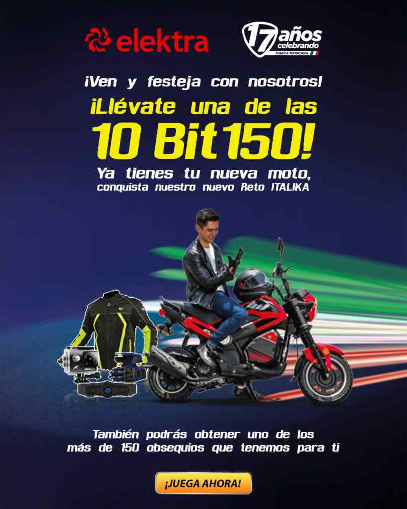 Reto Italika 2021: Gana 1 de 10 motos Italika Bit 150 y muchos premios ...
