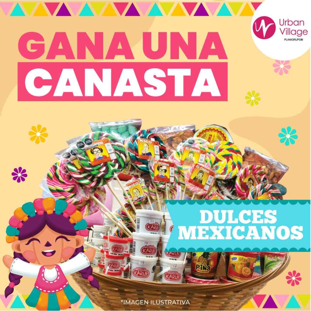 Gana una canasta de dulces mexicanos cortesía de Urban Village - Ganapromo