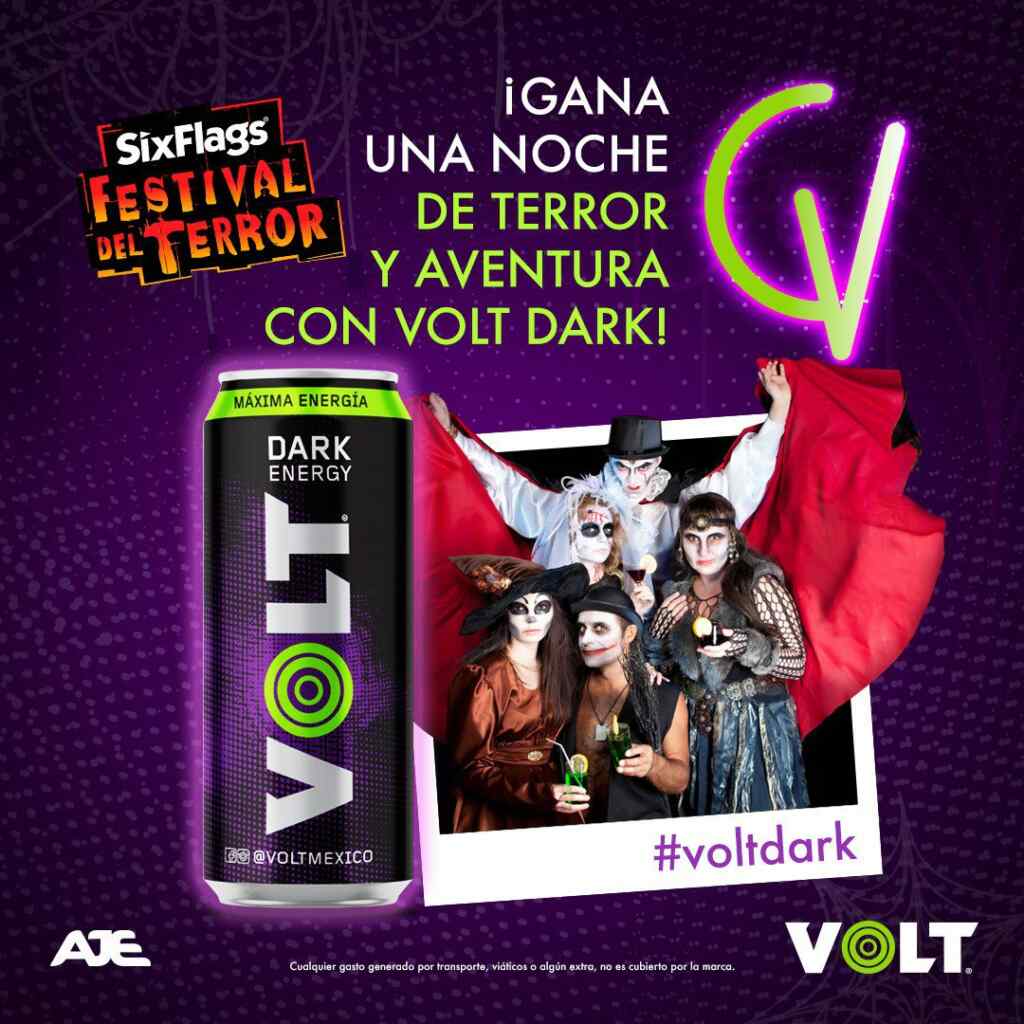 VOLT regala 10 entradas para el Festival de Terror en Six Flags - Ganapromo