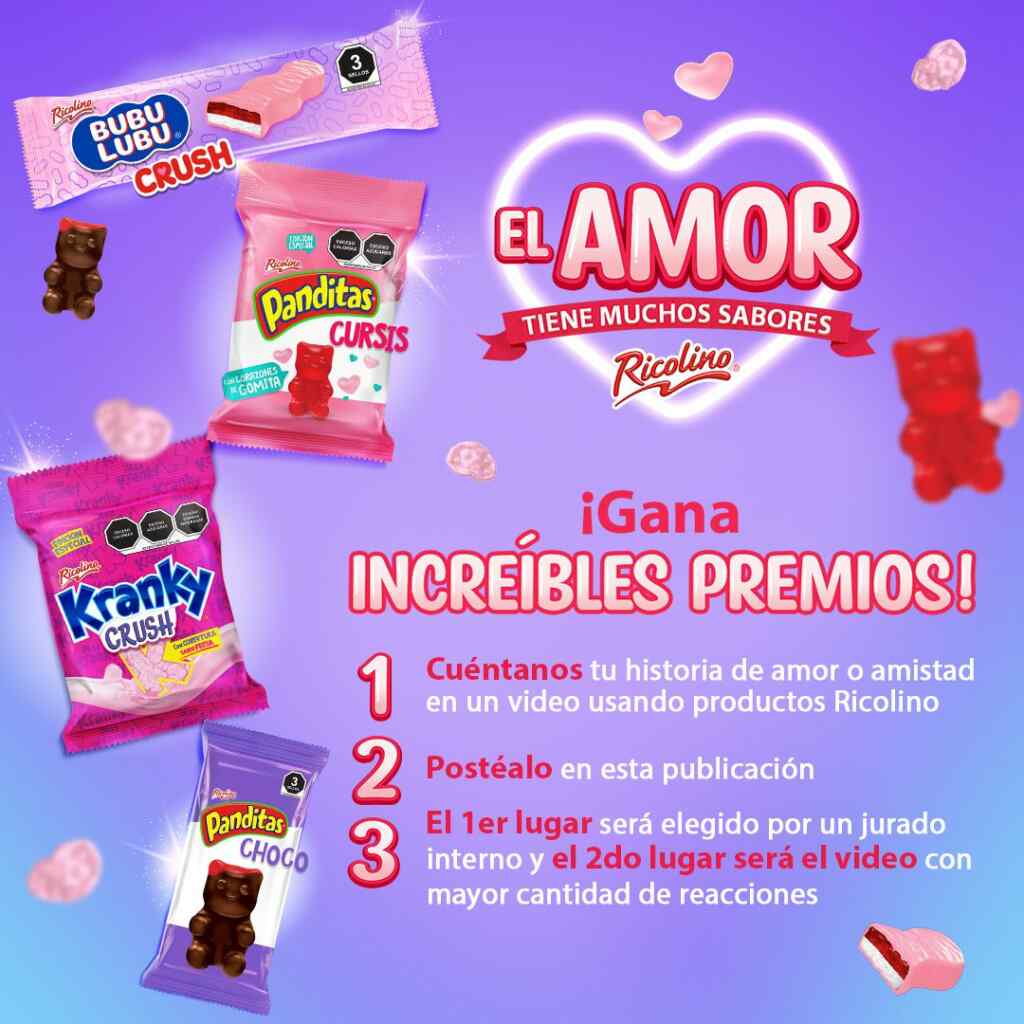 Promoción San Valentín Ricolino y Dulces Vero: Gana consolas Xbox o ...