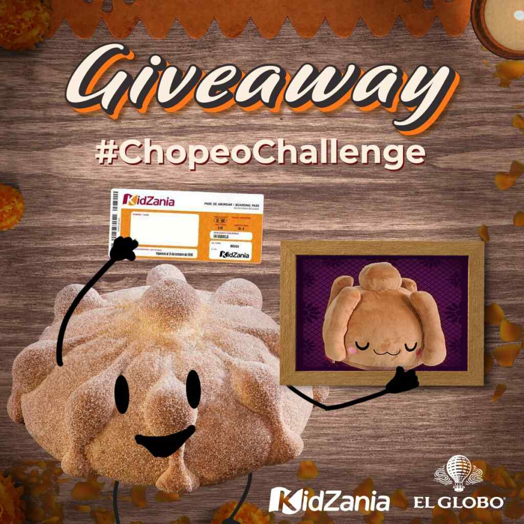 Giveaway Chopeo Challenge El Globo: Gana 1 de 10 kits con peluche, pan ...