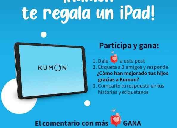 Gana Un Ipad En El Nuevo Concurso De Kumon Ganapromo