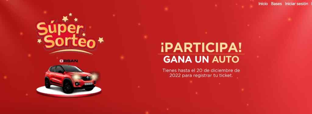 Super Sorteo Orsan: Gana un auto Renault Kwid 2022 - Ganapromo