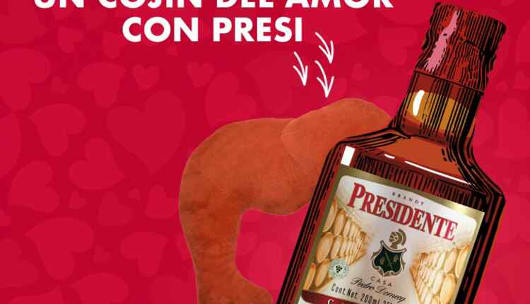 Concurso de San Valentín Brandy Presidente: Gana un cojín del amor ...