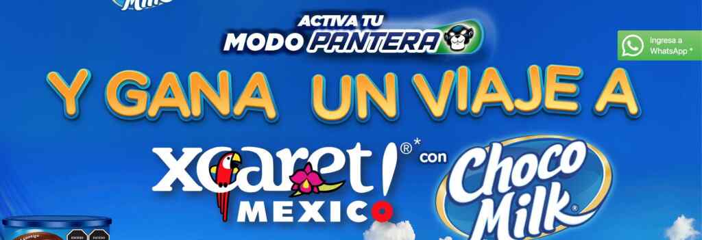 Promoción Choco Milk Activa tu Modo Pancho Pantera 2023: Gana viaje en ...
