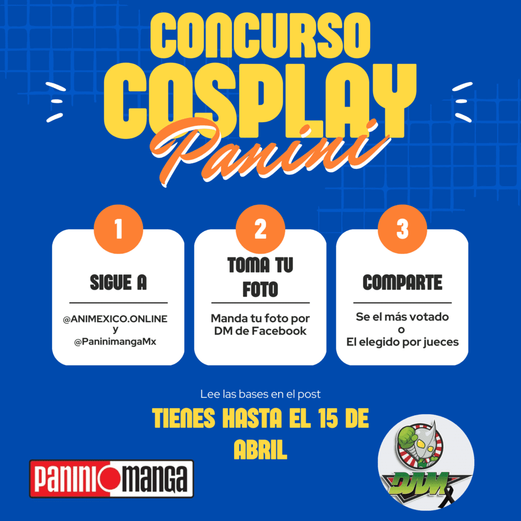 Concurso de Cosplay Panini: Gana manga, figuras y más - Ganapromo