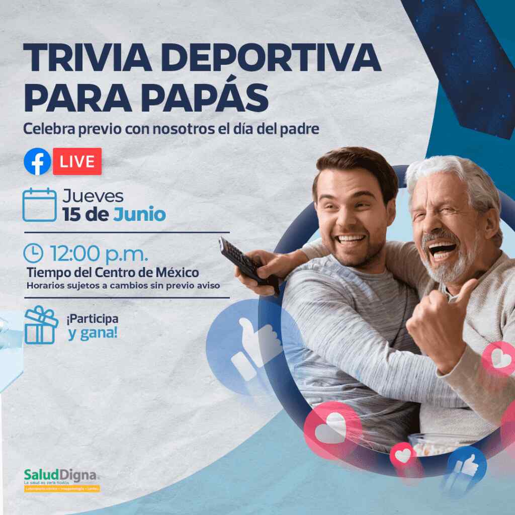 Trivia Deportiva Salud Digna: Gana 1 de 5 Densitometrías Óseas + lentes ...