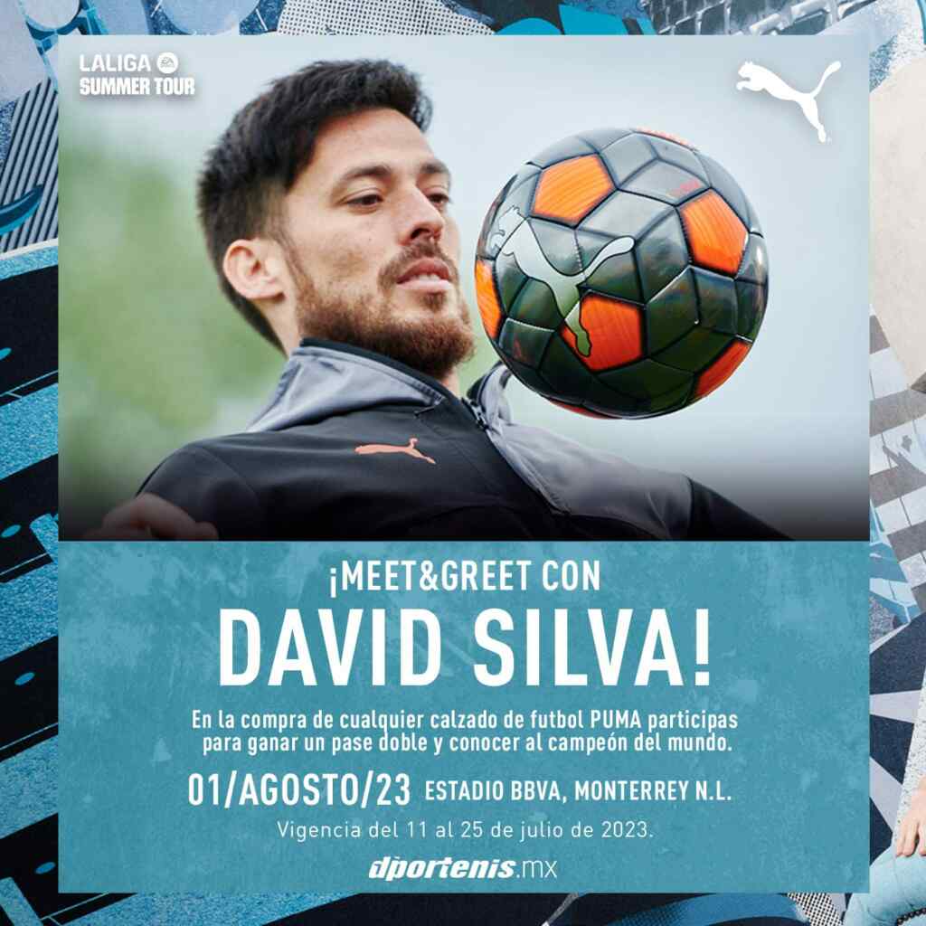 Dportenis y Puma regalan meet & greets para conocer al futbolista ...