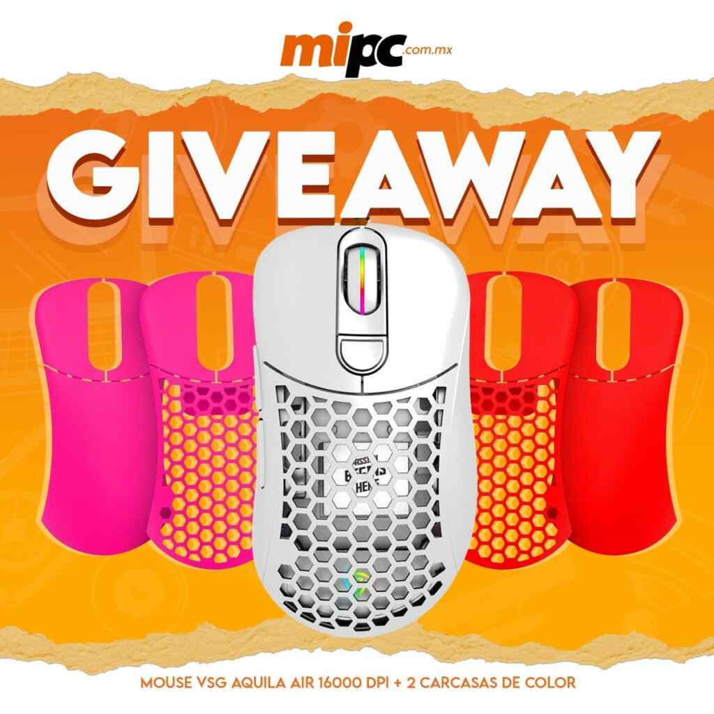 Concurso Mi PC Back to School: Gana un mouse gamer VSG Aquila Air + 2 ...