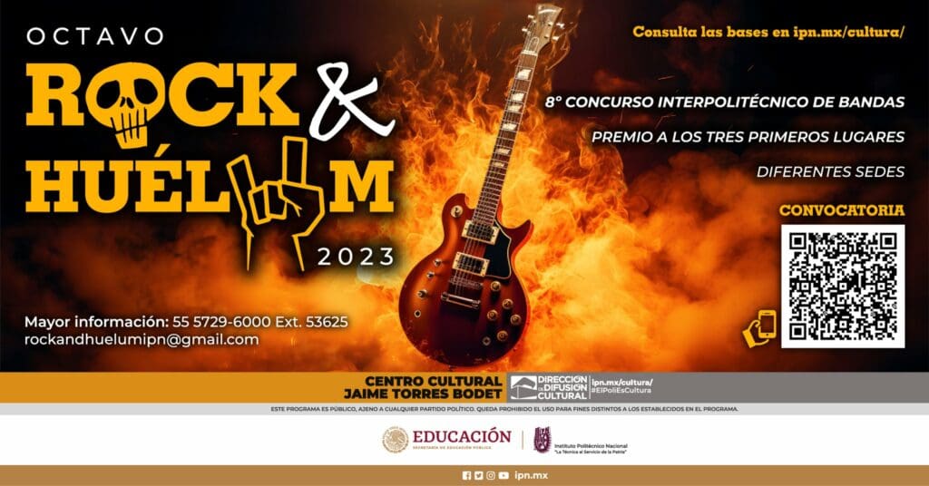 Concurso de Bandas Rock & Huélum 2023: Gana hasta $8,000 pesos - Ganapromo