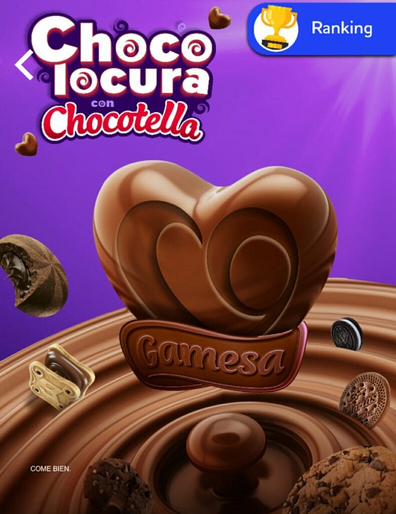 Promo Choco Locura con Chocotella de Gamesa y Joy App: Gana viaje y más - Ganapromo