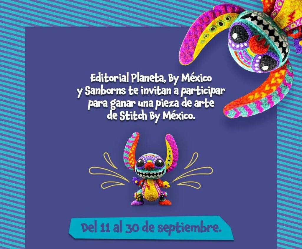 Concurso Stitch Alegría Mexicana: Gana una escultura de Stitch con ...