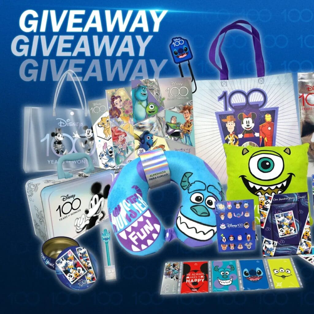 Giveaway Disney 100 Gairet: Gana un paquete de 25 premios de Disney ...