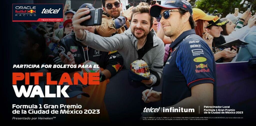Gana un pase Pit Lane Walk para el GP de México de la Formula 1 - Ganapromo