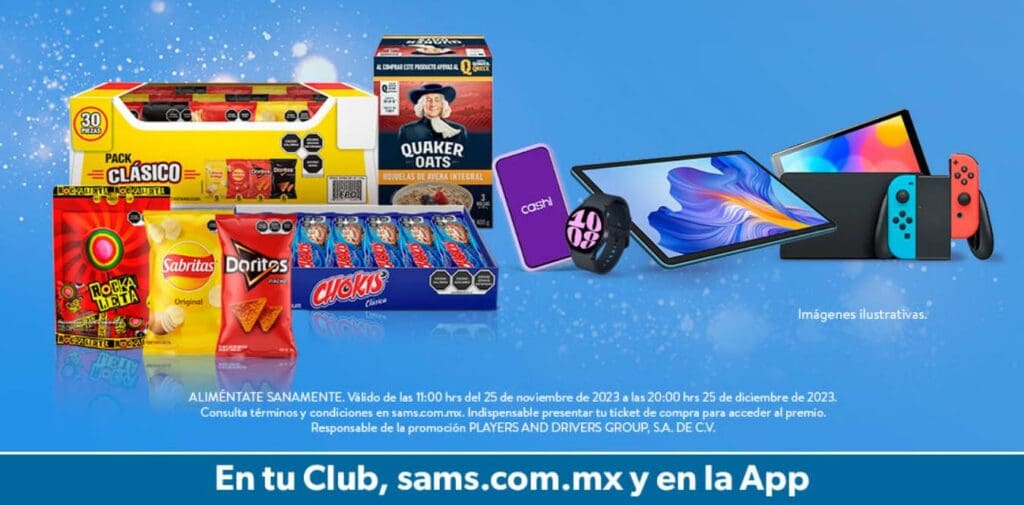 Concurso Sam's Club Navidad Pepsico 2023: Gana consolas Nintendo Switch ...