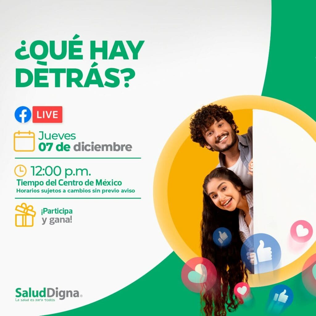 Dinámica ¿Qué hay detrás? de Salud Digna: Gana 1 de 5 lentes completos ...