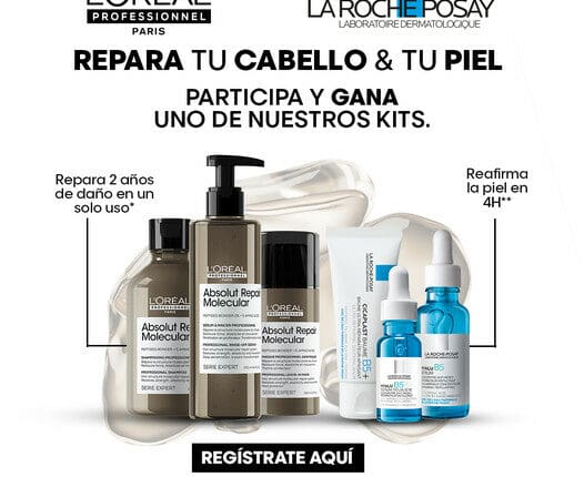 Gana Un Kit Loréal Para El Cuidado Del Cabello O Un Kit La Roche Posay Para El Cuidado De La
