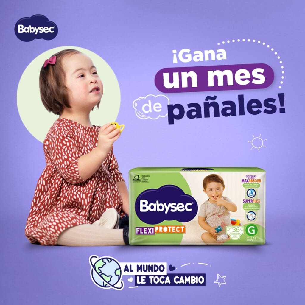 Concurso Babysec: Gana un mes de pañales gratis - Ganapromo