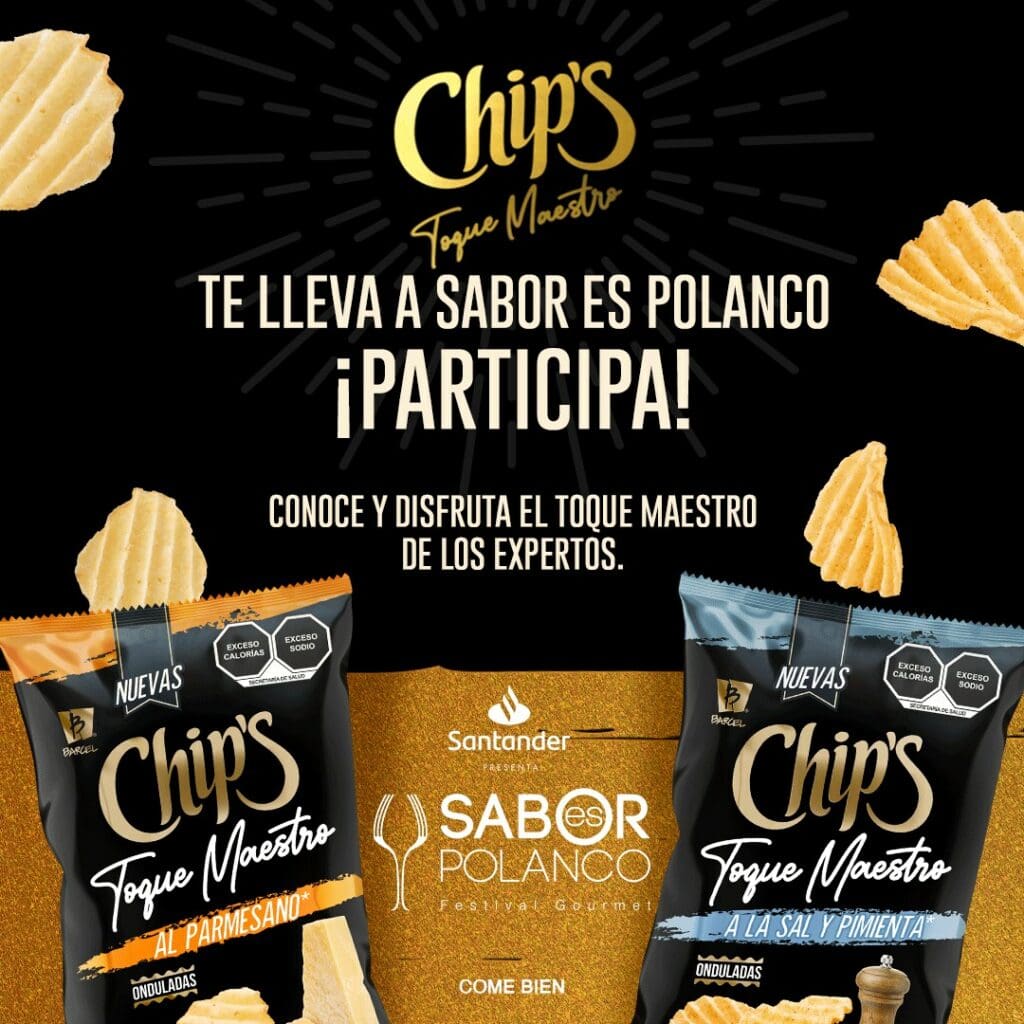 Gana accesos para vivir la experiencia de Chip’s Toque Maestro en Sabor Es Polanco - Ganapromo