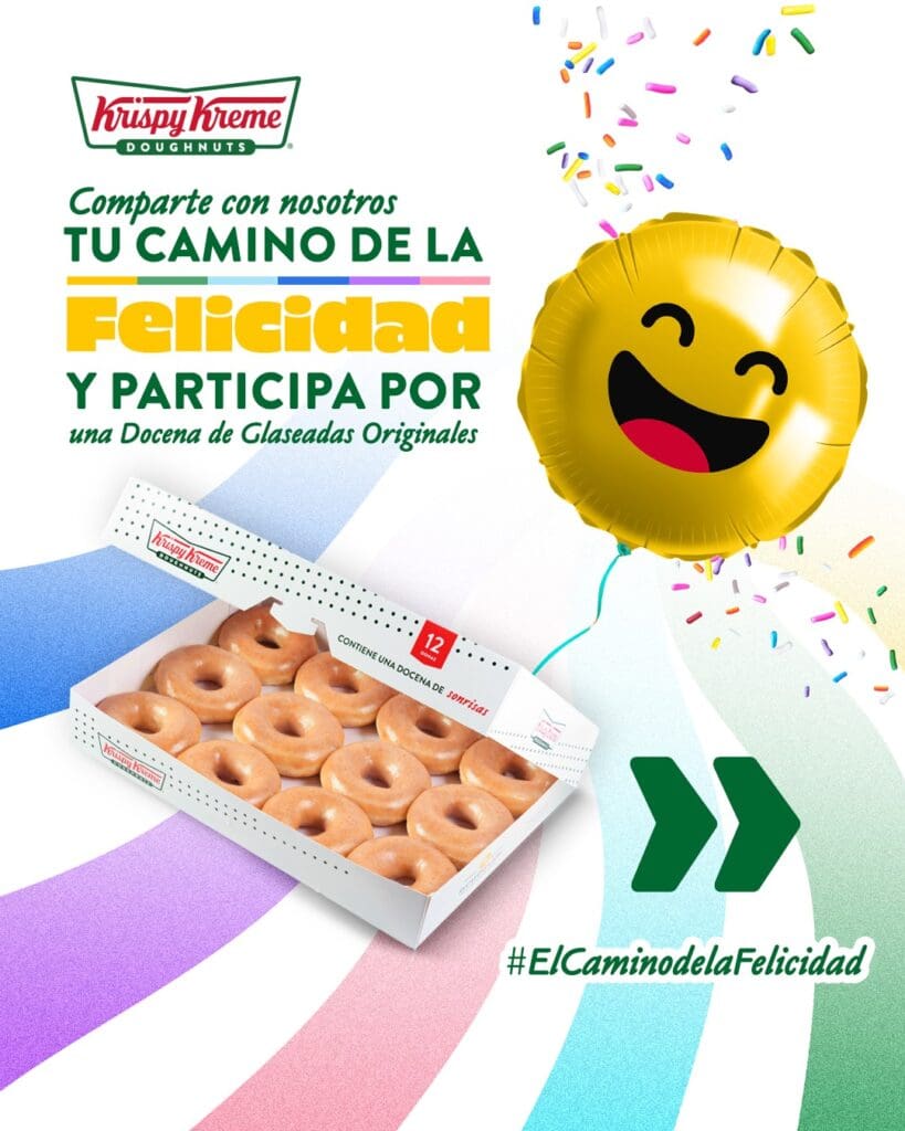 Concurso Krispy Kreme Día de la Felicidad: Gana docenas de donas - Ganapromo
