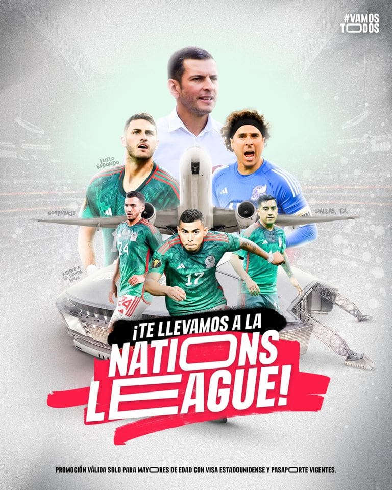 Gana Un Viaje Doble A La Ronda Final De La Nations League Para Apoyar A La Selección Mexicana En