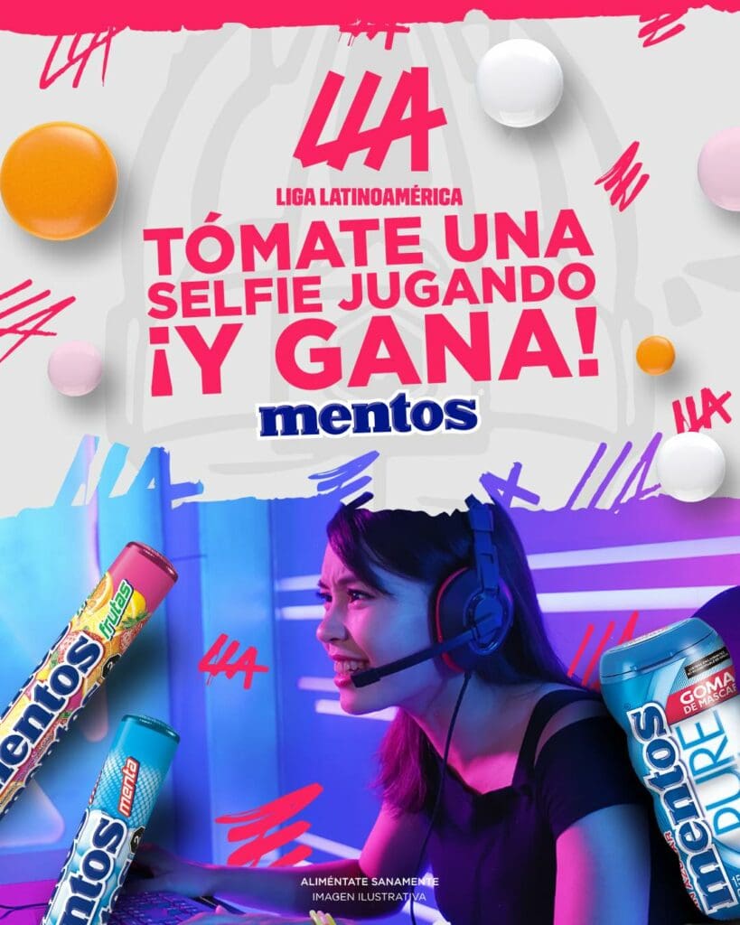 Mentos te invita a la watch party de League of Legends - Ganapromo