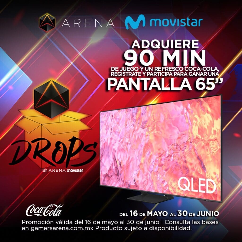 Trivia Arena y Movistar: Gana una pantalla QLED de 65 pulgadas - Ganapromo