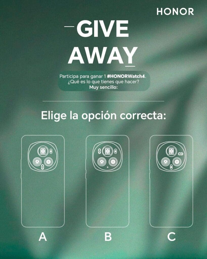 Giveaway Honor: Gana un Honor Watch 4 - Ganapromo