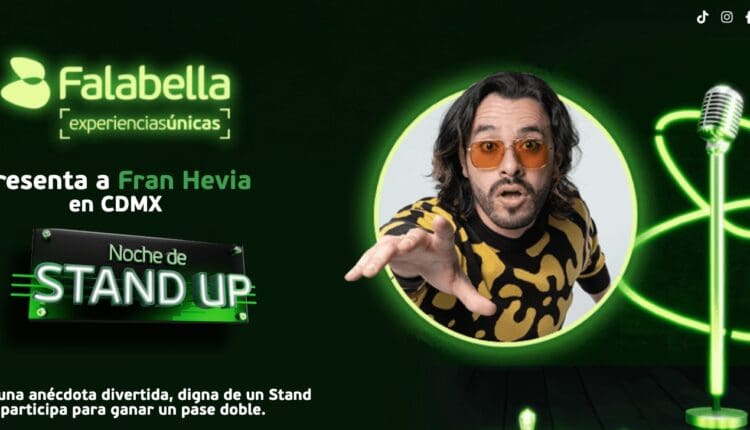 Concurso Experiencias Falabella: Gana boletos para una noche de Stand ...