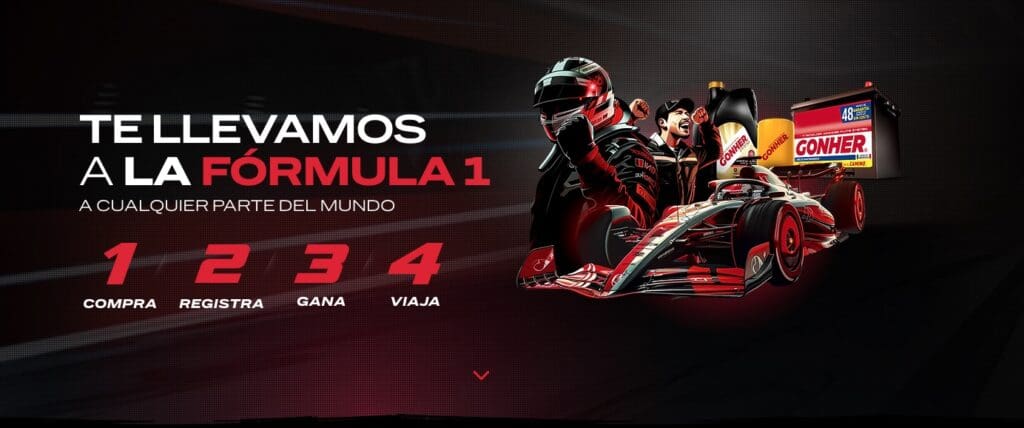 Concurso Gana Con Gonher Gana Viaje A Cualquier Gran Premio De Fórmula 1 En El Mundo En