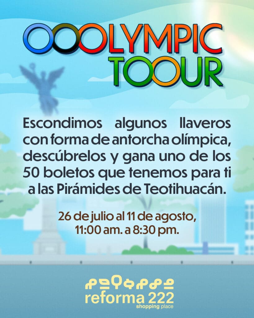 Gana boletos gratis al Turibus CDMX con la promo Olympic Tour de ...