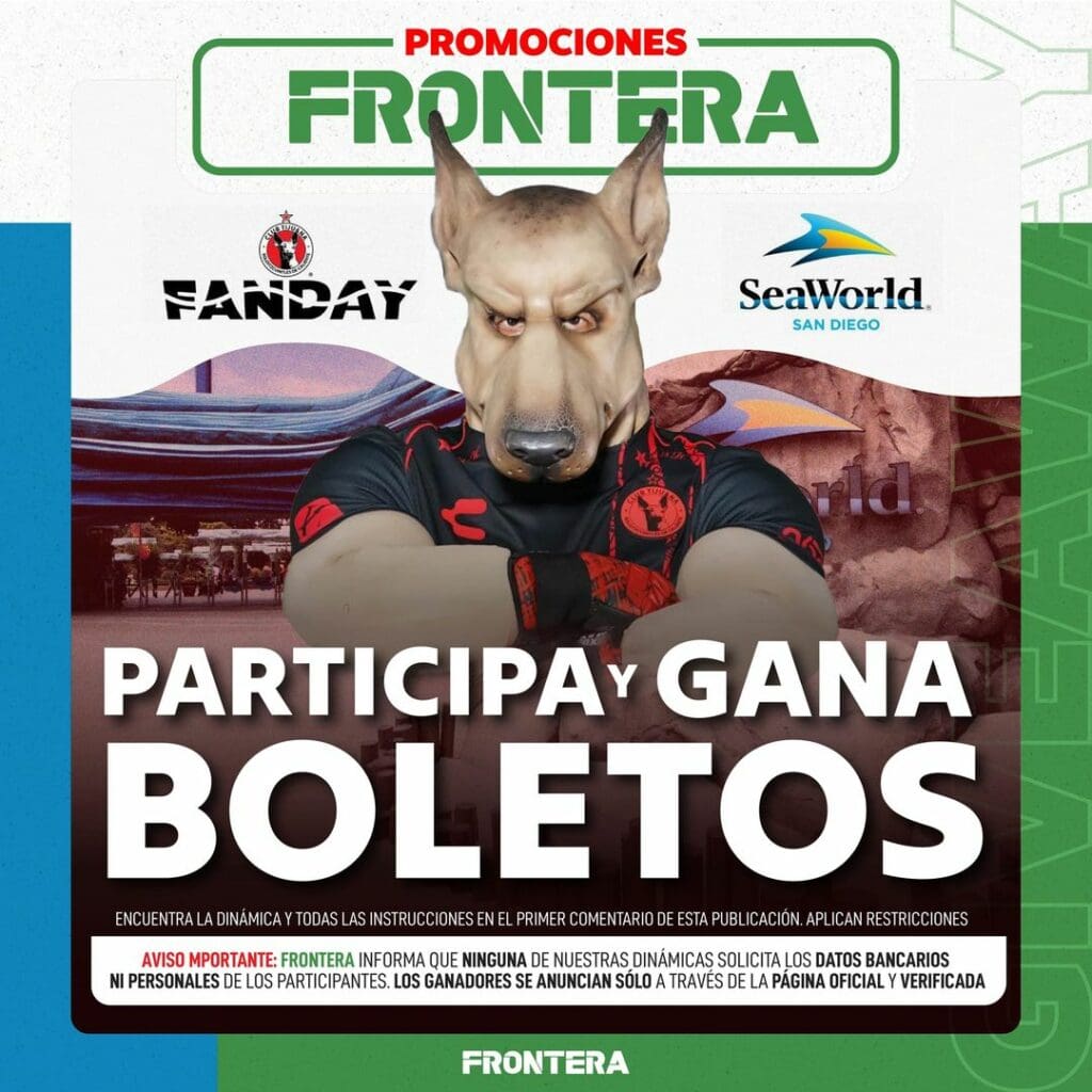 Promoción Xolos Fan Day: Gana convivencia en Sea World San Diego ...