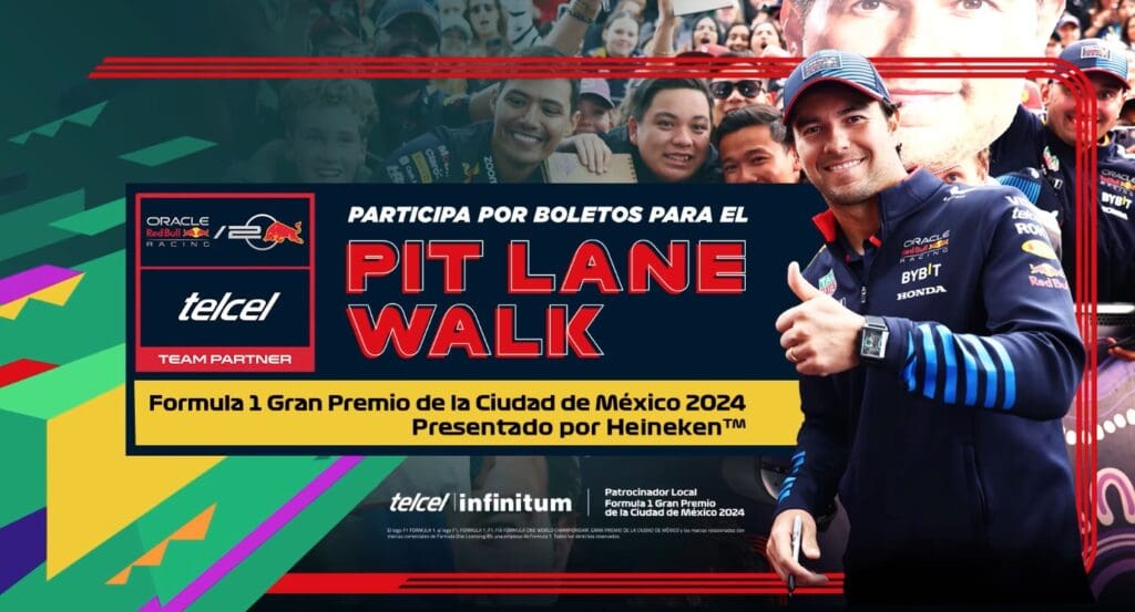Gana un pase para el Pit Lane Walk 2024 del GP de México de la Formula ...