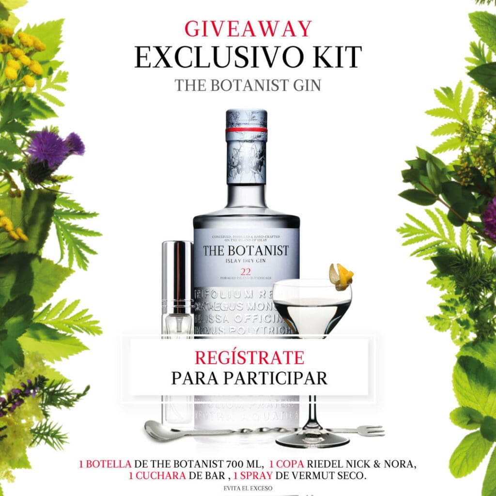 Gánate un exclusivo Kit The Botanist Gin Martini cortesía de México ...