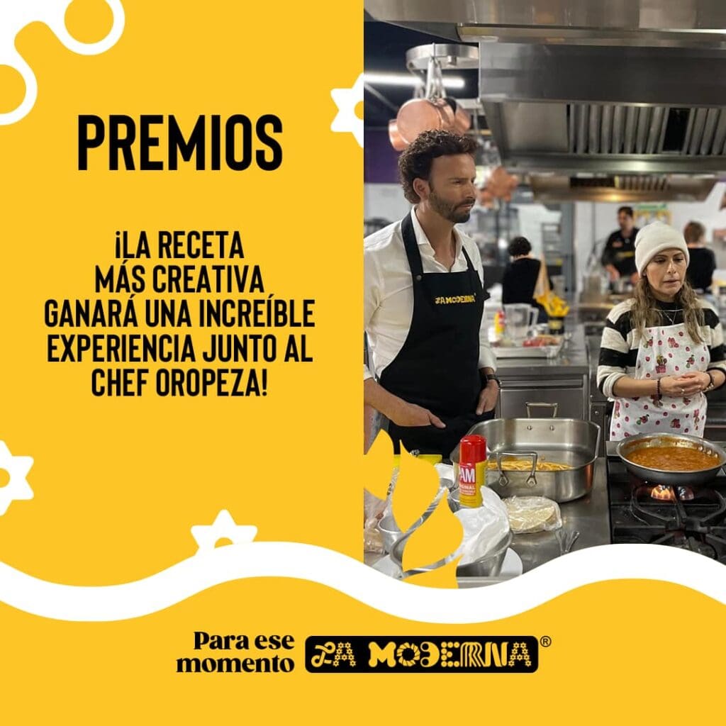 Concurso La Moderna: Gana 1 de 10 experiencias de cocina con el chef ...