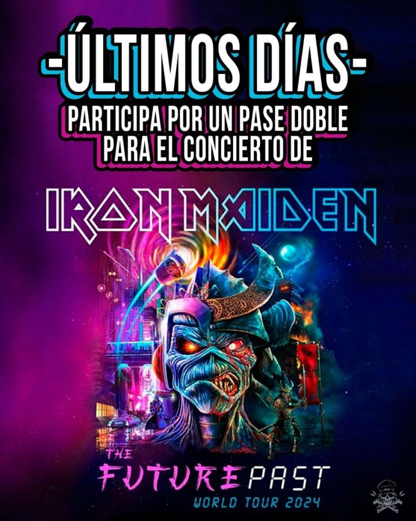 Toxic te regala boletos al concierto de Iron Maiden - Ganapromo