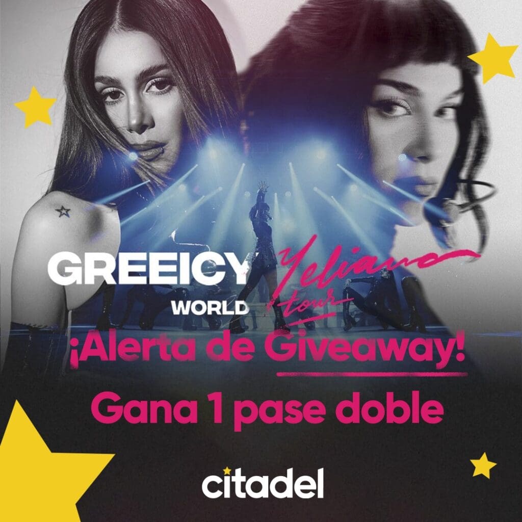 Gana 1 de 3 pases dobles al concierto de Greeicy en Showcenter Complex ...