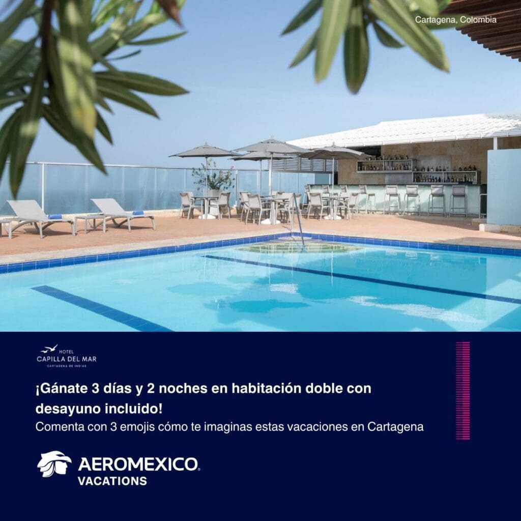 Gana una estancia en hotel Capilla del Mar en Cartagena con Aeroméxico ...