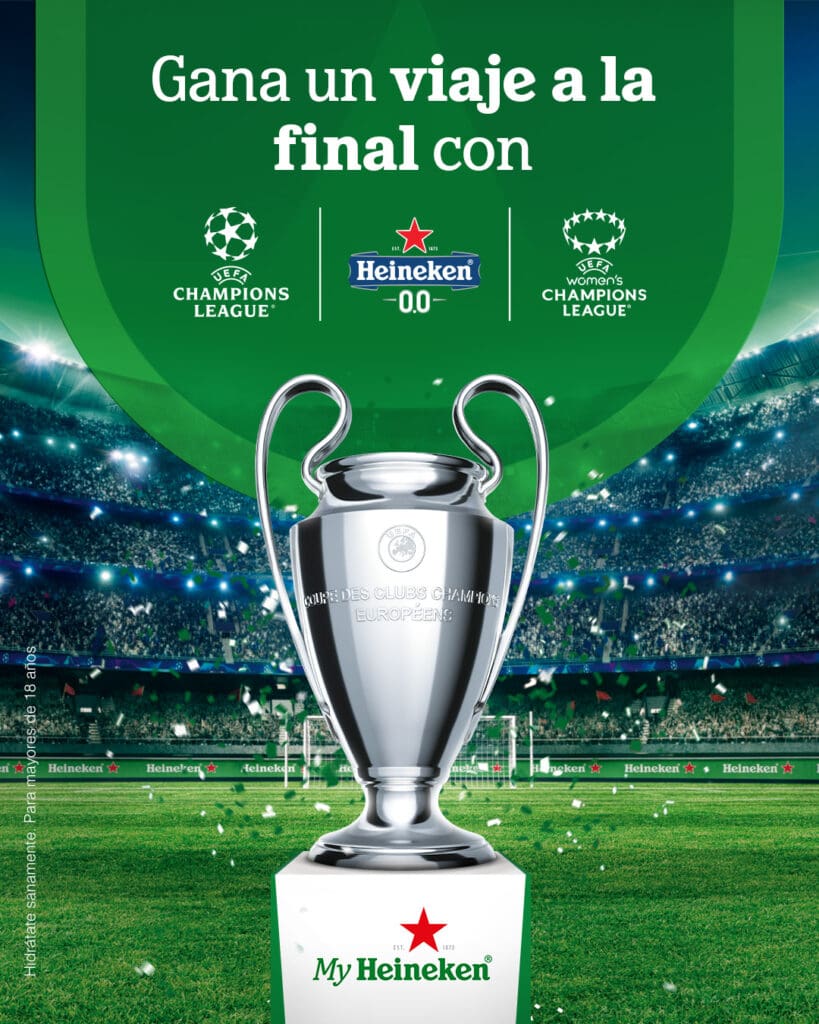 Concurso Heineken 2025: Gana un viaje a la Final de la UEFA Champions ...