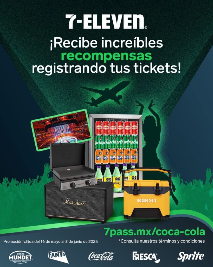 Promoción 7-Eleven y Coca-Cola: Gana viaje a Los Ángeles y muchos premios más - Ganapromo